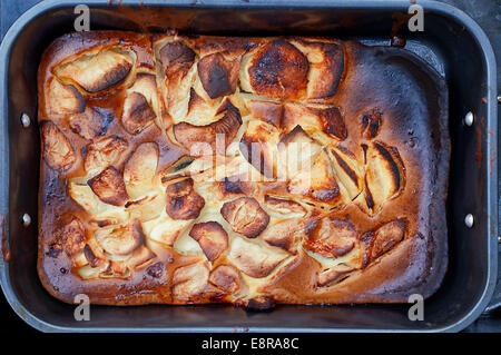 Apple pie on a tray Stock Photo - Alamy
