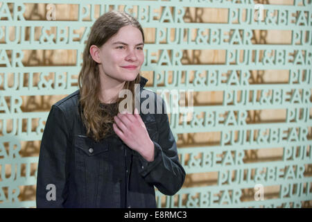 The singer Eliot Sumner, daughter of musician Sting, at the clothing ...