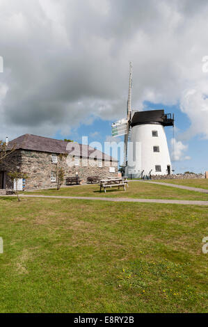 Melin Llynnon windmill flour mill on island of Anglesey, Gwynedd Stock ...