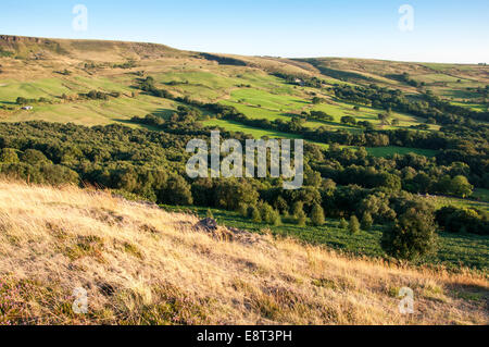 Coombes edge in Charlesworth near Glossop in Derbyshire. A Summer ...