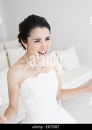 Angry jilted bride Stock Photo - Alamy