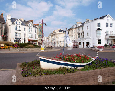 Seaton Town centre Stock Photo - Alamy