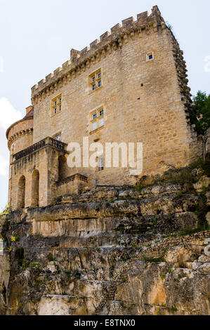 France, Cabrerets. Château de Cabrerets Stock Photo - Alamy