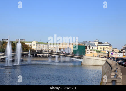 fountain on river Stock Photo - Alamy