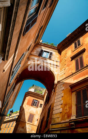 Roman townhouse, Rome, Italy Stock Photo - Alamy