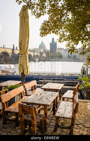 Praha, Karlov most in sunny autumn day Stock Photo - Alamy