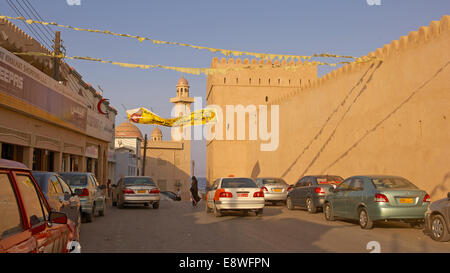 As Suwayq Castle in the town of As Suwayq on the Batinah coast ...