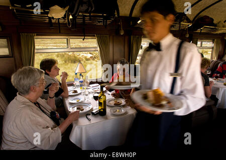 Waiter in Dining Car on the Orient Express Stock Photo - Alamy