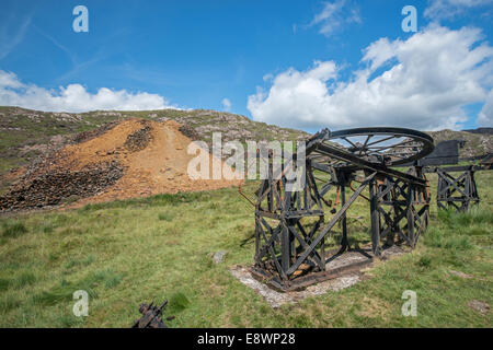 Old abandoned Copper Mine, Sygun, Beddgelert, Snowdonia, Wales. Old ...