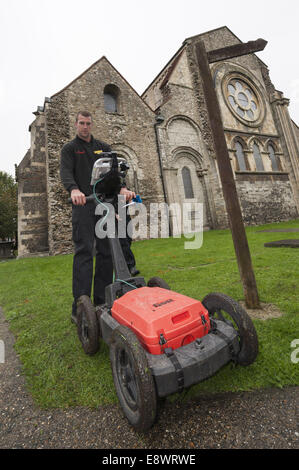 Waltham, Essex, UK. 14th Oct, 2014. The search for King Harold's ...