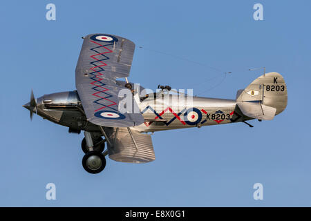 A Hawker Demon classic biplane fighter of the RAF Stock Photo - Alamy