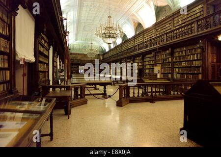 Milan Italy. The Braidense National Library in Brera Stock Photo - Alamy