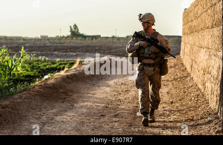 U.S. Marine Lt. Col. Bradley Bean, commanding officer of 2nd Radio ...