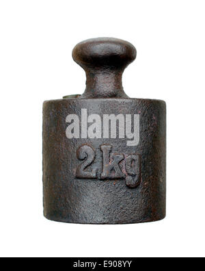old and rusty balance weight Stock Photo - Alamy