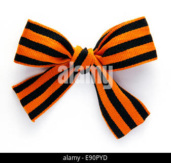 Ribbon of Saint George isolated on white Stock Photo - Alamy