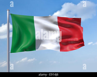 Flag of Turin, Italy. Close Up Stock Photo - Alamy