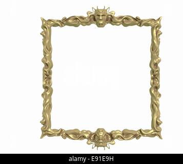 gold picture frame Stock Photo - Alamy