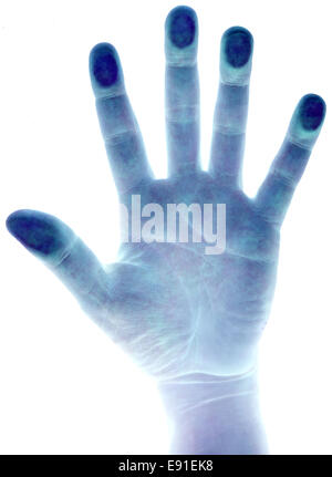 Thumb Verify scan for biometric security system Stock Photo - Alamy