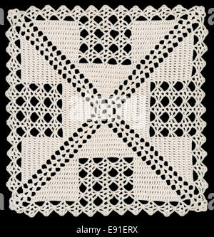 Retro embroidery cutout lace pattern Stock Photo - Alamy