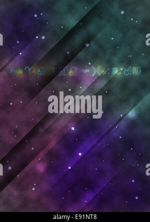 galactic abstract design Stock Photo - Alamy