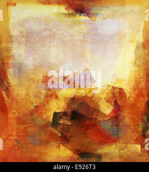 Abstract Informel Painting Stock Photo - Alamy