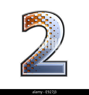 Colorful halftone. Computer generated 3d render Stock Photo - Alamy