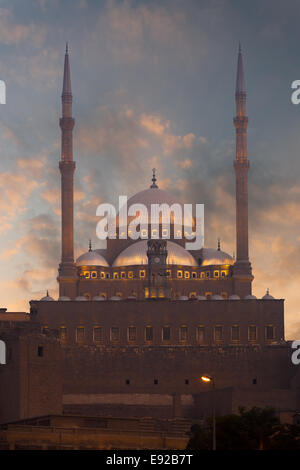 Sunset at the Citadel Cairo, Egypt Stock Photo - Alamy