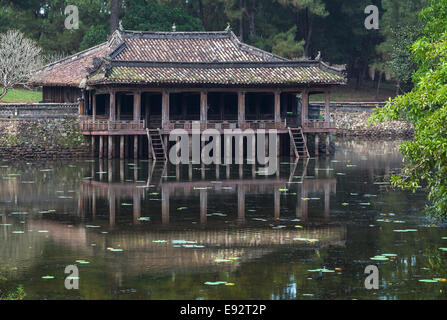 Mausoleum of the Emperor Tu Doc Hue North Vietnam Southeast Asia built ...