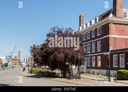 Chatham, Kent, England. Chatham Historic Dockyard. Covered slipway No ...