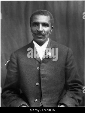 George W. Carver, American Botanist Stock Photo - Alamy