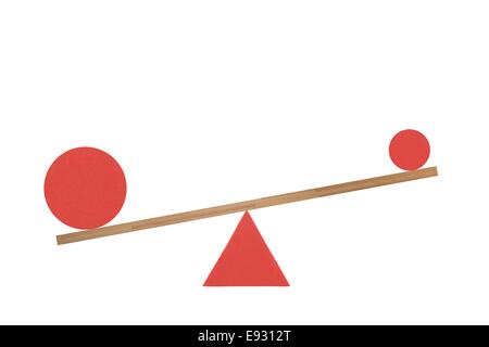 An abstract image of a set of balance scales Stock Photo - Alamy