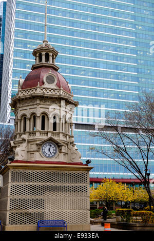 Calgary, Alberta, Canada - James Short Park Cupola with 1886 Clockworks ...