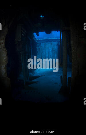 The wreck of the P31 Patrol Boat in Comino, Malta Stock Photo - Alamy