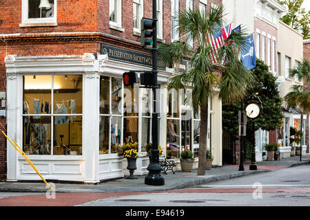 Preservation Society of Charleston shop along King Street in historic ...