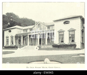Groote Schuur, the house of Cecil Rhodes in Rondebosch, Cape Town, is ...