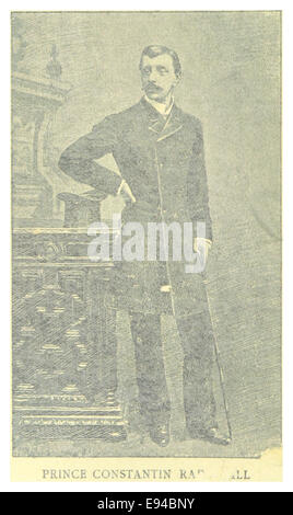 This 1892 illustration by Dumont depicts Prince Constantin Radziwill ...