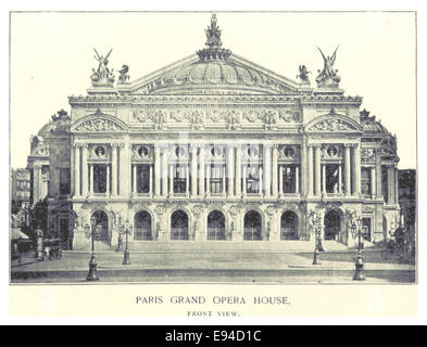 An 1891 illustration of the Grand Opera House in Pueblo, Colorado. The ...