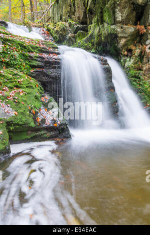 Waterfall in Resov, Czech Republic Stock Photo - Alamy