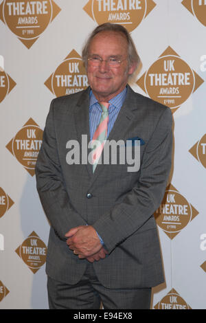 UK Theatre Awards 2014, Clive Francis with Mark Sinden, the son of the ...