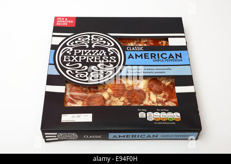 Pizza Express classic American pizza Stock Photo - Alamy