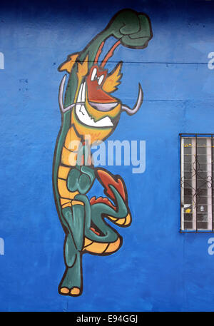 Street Art Graffiti, Panama city, Panama Stock Photo - Alamy