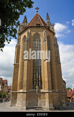 St. James's Church of Rothenburg ob der Tauber, Germany Stock Photo - Alamy