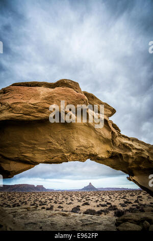 Factory Butte Arch, near Hanksville, Utah Stock Photo - Alamy