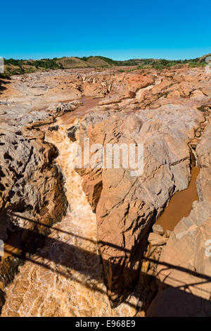 The bridge across the river Betsiboka, Madagascar Stock Photo - Alamy