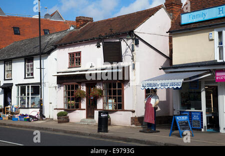 Great Dunmow High Street in Essex - UK Stock Photo - Alamy