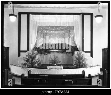 An interior view of a Methodist Church, showcasing the architectural ...