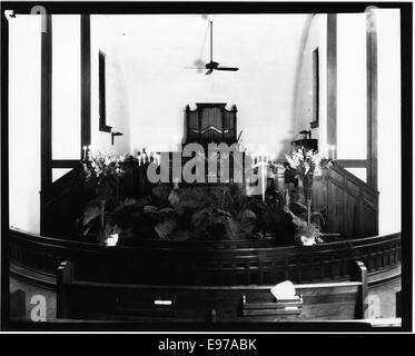 An interior view of a Methodist Church, showcasing the architectural ...