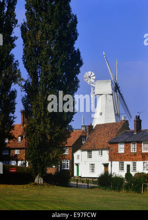 UK, Kent, Cranbrook, Union windmill, England's largest smock mill ...