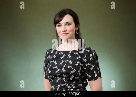 Michelle Harrison, author, at the Edinburgh International Book Festival ...