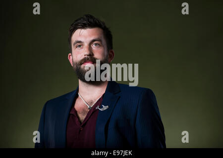 Nick Hayes, writer and illustrator, at the Edinburgh International Book ...